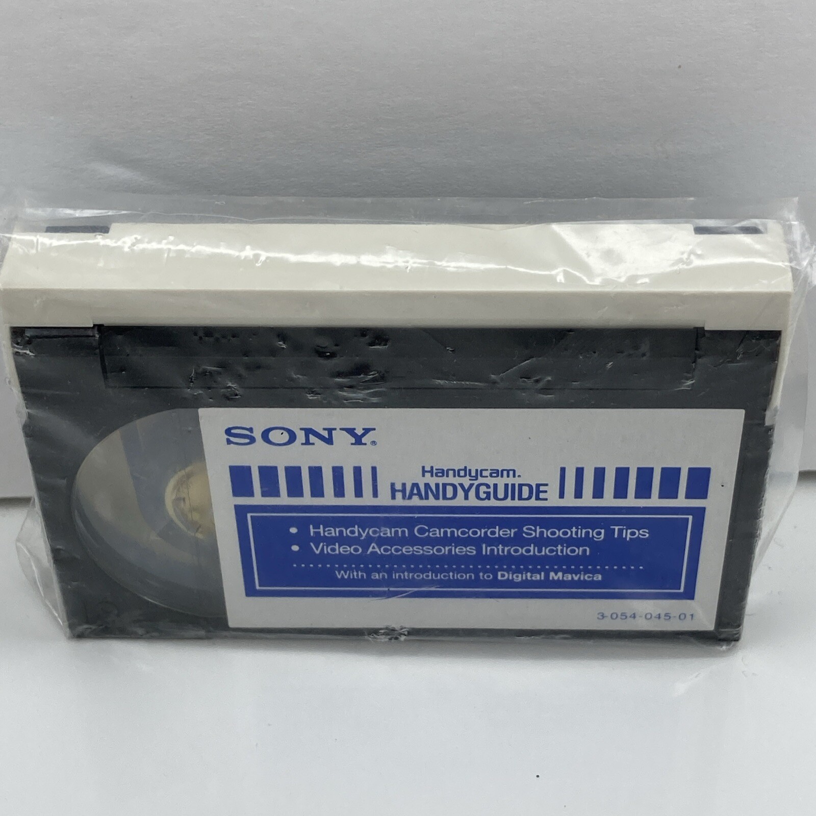 Sony Handycam Handyguide Camcorder Video 8 Cassette Tape 3-054-045-01 ...