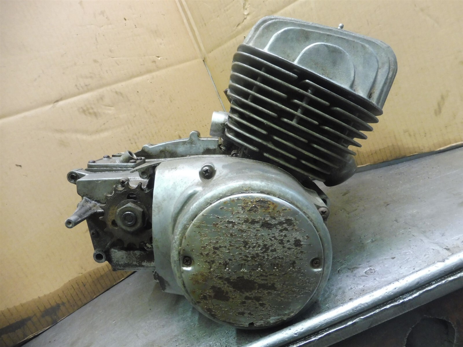 1967 Yamaha YM2C M2C 305 YM320. engine motor stuck no compression bad trans | eBay