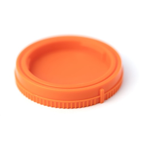Orange Color Camera Body Cap & Rear Lens Cap For SONY E-mount FE mount ...
