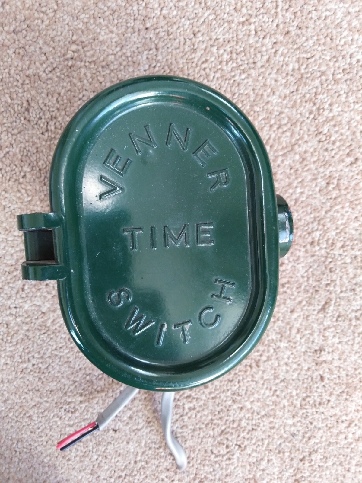 Vintage Antique Venner Time Switch In Green Case | eBay
