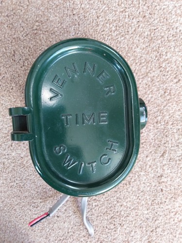 Vintage Antique Venner Time Switch In Green Case | eBay