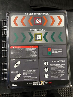 RITE-HITE DOCK LOCK CONTROL BOX CB SHR5 CBSHR5 863.102 110v | eBay