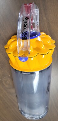 GENUINE DYSON DC40 VACUUM BLUE CYCLONE & DUST BIN ASSEMBLY - 924966-03 ...