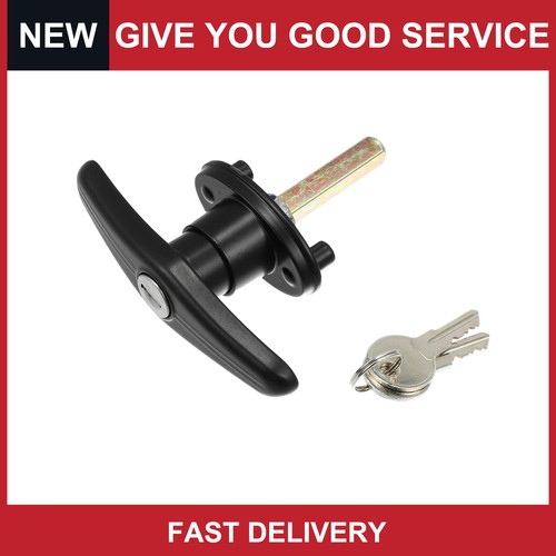 Universal Pickup Truck Camper Cap Locking T-Handles Black with 2 Keys ...