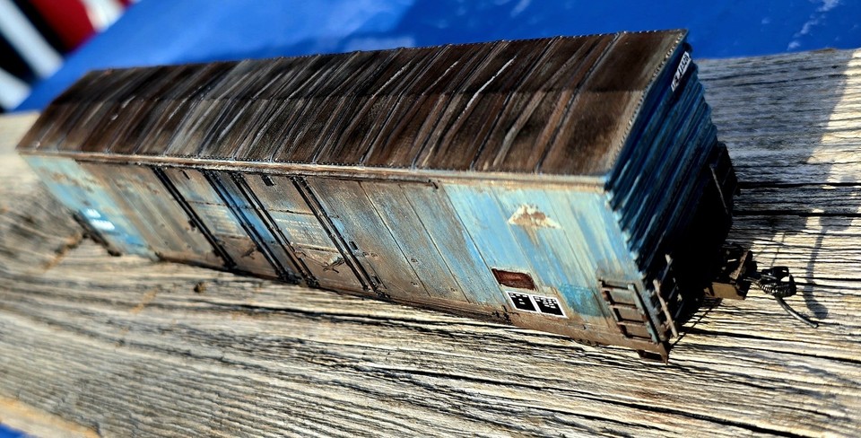 Custom Patched, Weathered and Detailed HS, Ex GP Evans Double Door 50 ...