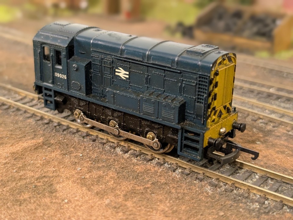 LIMA 205107 BR BLUE 0-6-0 CLASS 09 DIESEL SHUNTER LOCOMOTIVE 09026 ...
