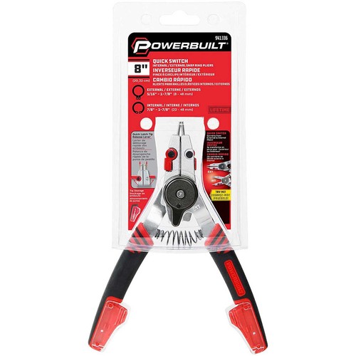 Powerbuilt Combination Switch Internal/External Snap Ring Pliers 941336 ...