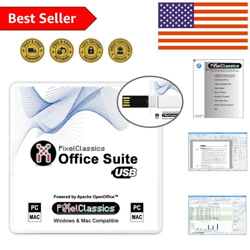 Complete Office Suite 2025 on USB with Free Lifetime Updates for ...