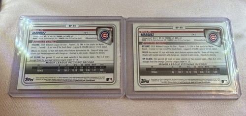 2020 Bowman Draft Brailyn Marquez SP Lot | eBay