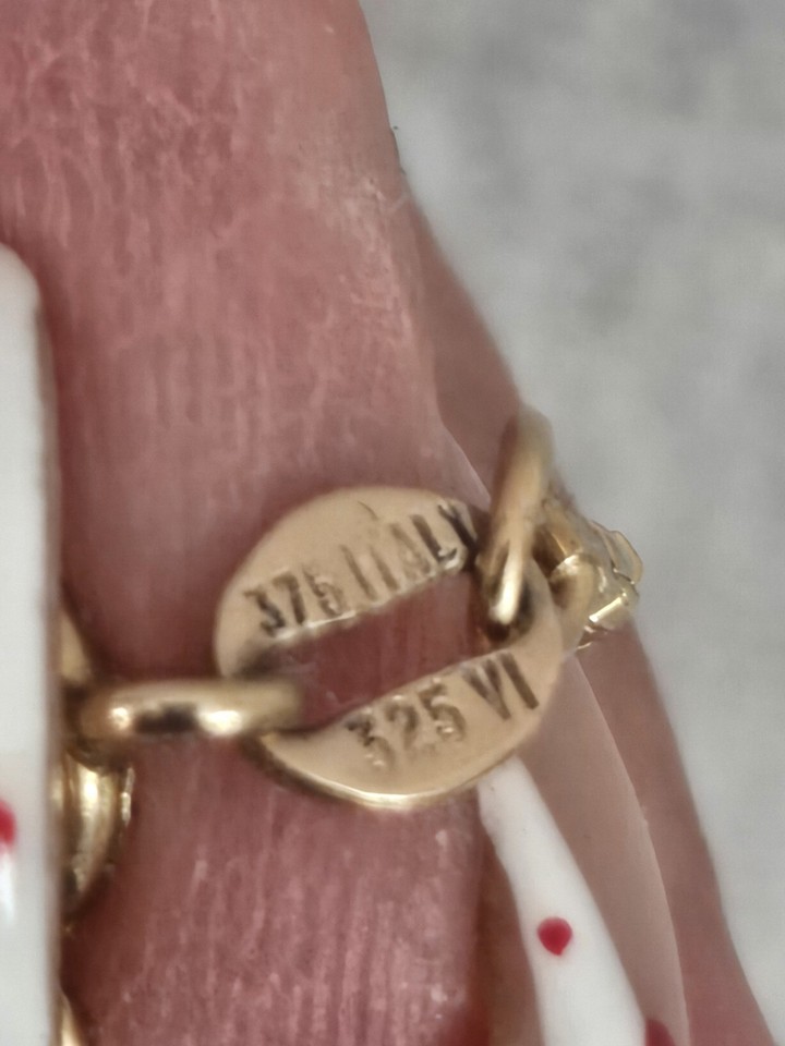 9ct yellow gold box chain, 15.75 inches, fully hallmarked | eBay UK