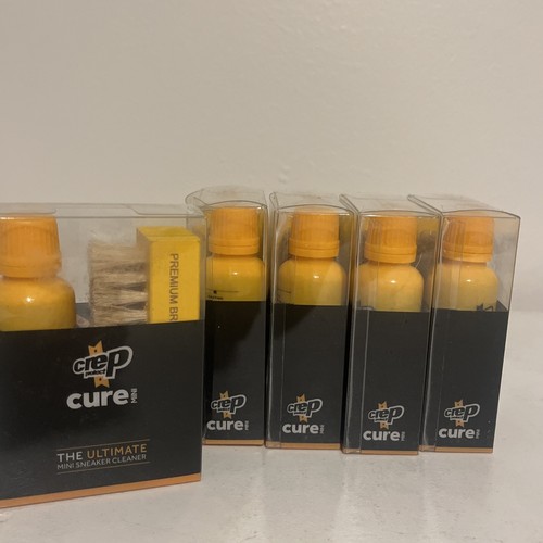 *LOT OF 5** Crep Protect Cure Mini The Ultimate Sneaker Cleaner Travel ...