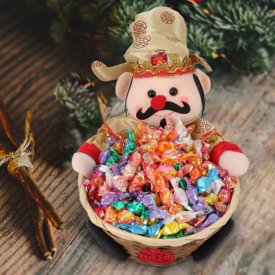 Chinese Candy Box Decorations for Home Holiday Woven Storage Basket ...