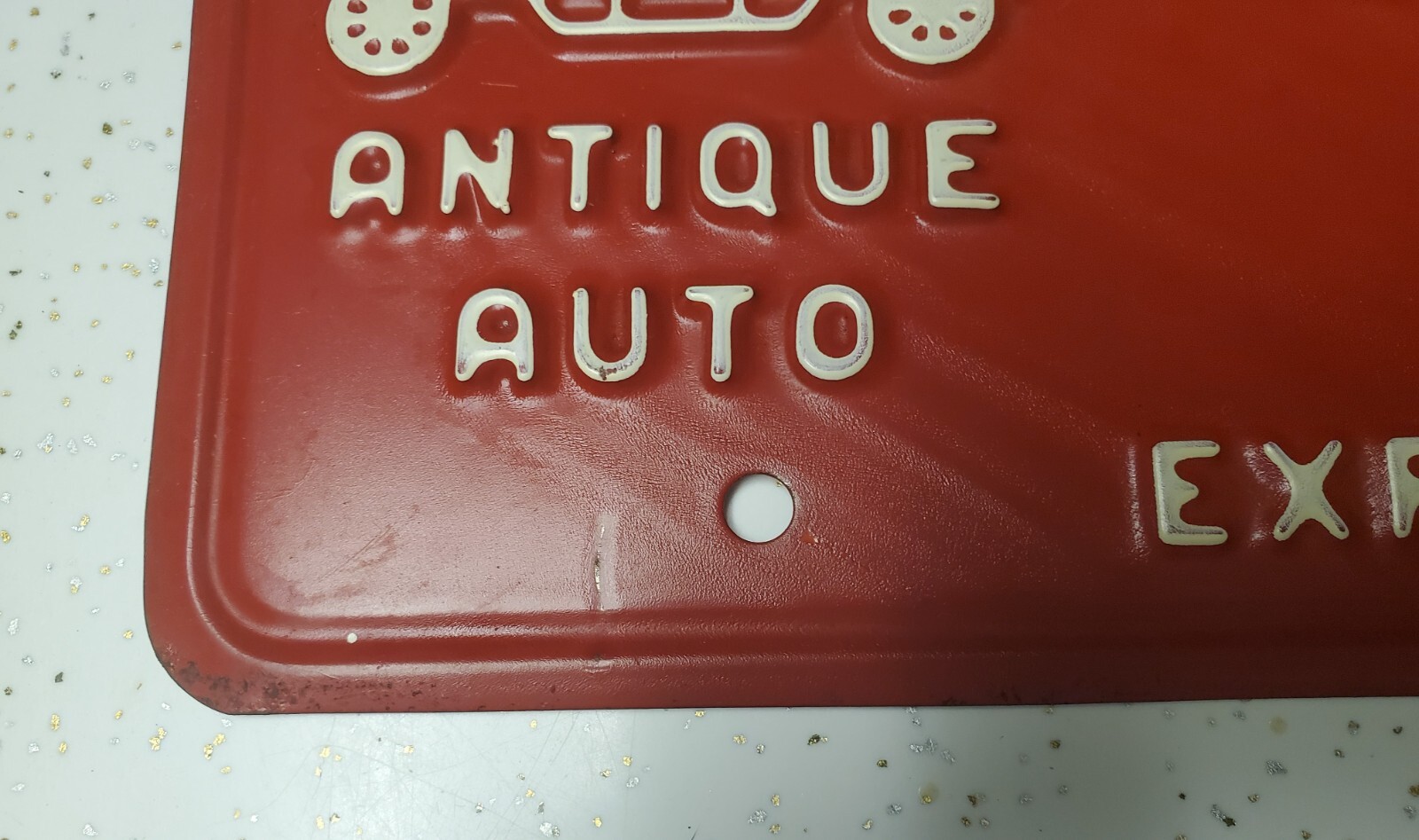 Vintage 1963 TEXAS ANTIQUE AUTO License Plate F29 | eBay