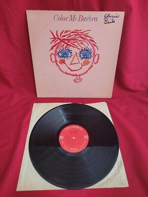 Barbra Streisand Color Me Barbra LP Vinyl Record Album Mono | eBay