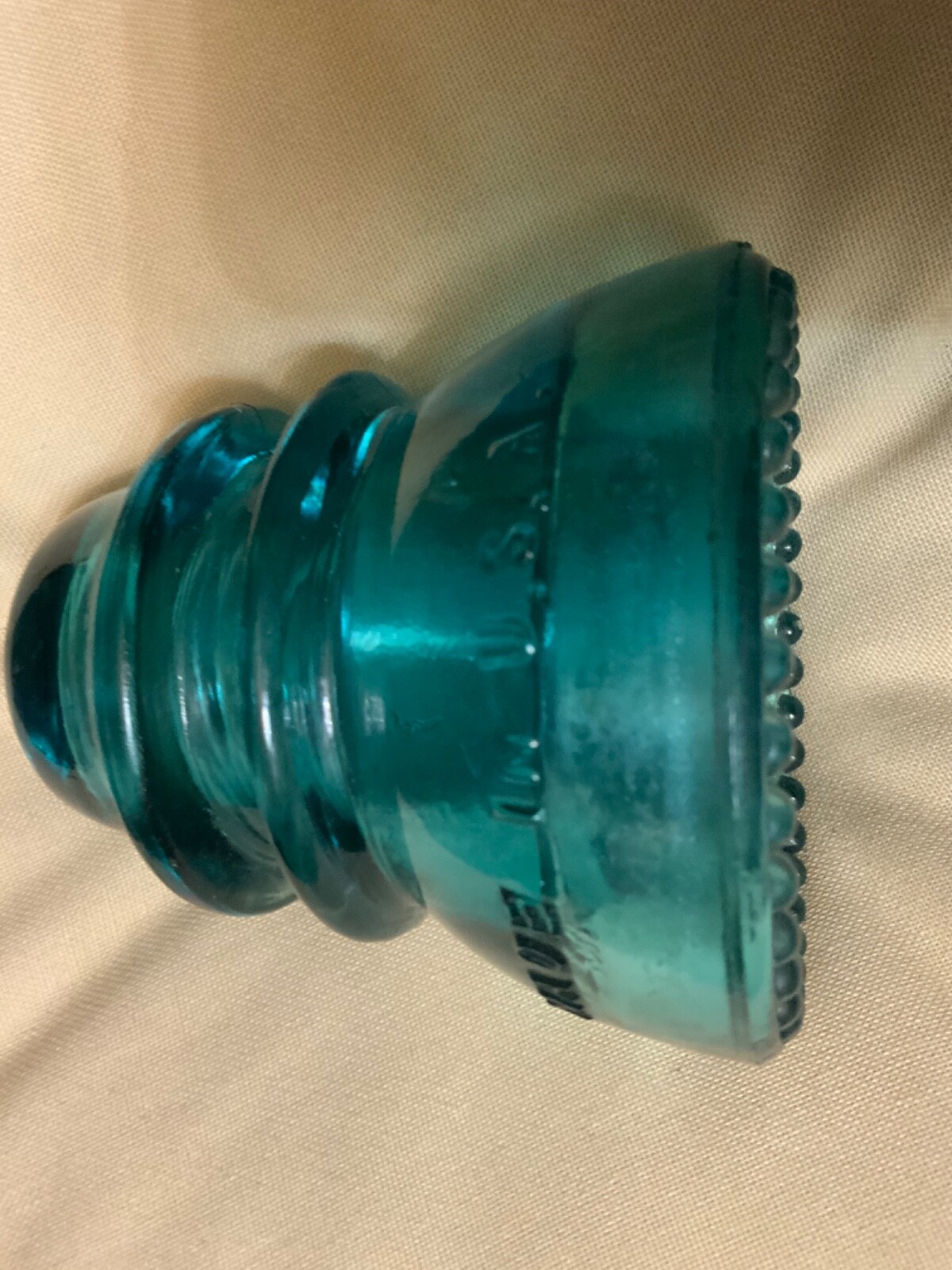 Rare VINTAGE GLASS INSULATOR 42 Hemingray NICE | eBay