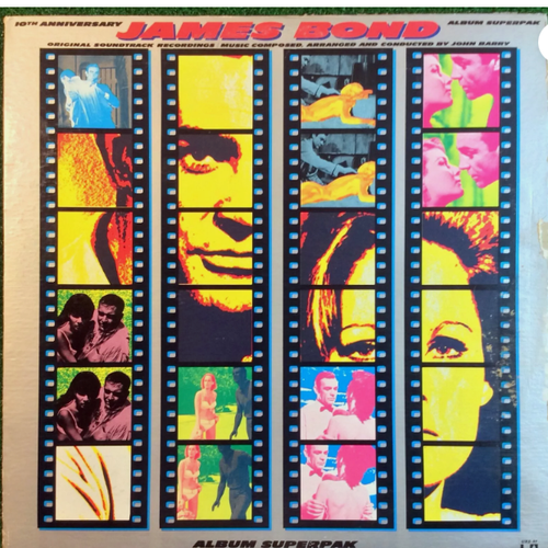 James Bond 007 10th Anniversary SuperPak Album 2 x LP 1972 United ...