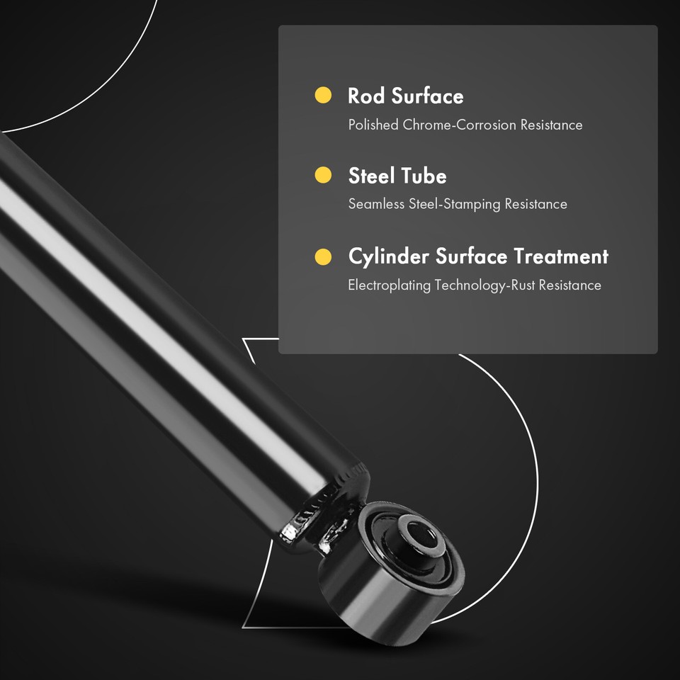 A-Premium 4x Front & Rear Shock Absorber for Mercedes-Benz C220 C230 ...