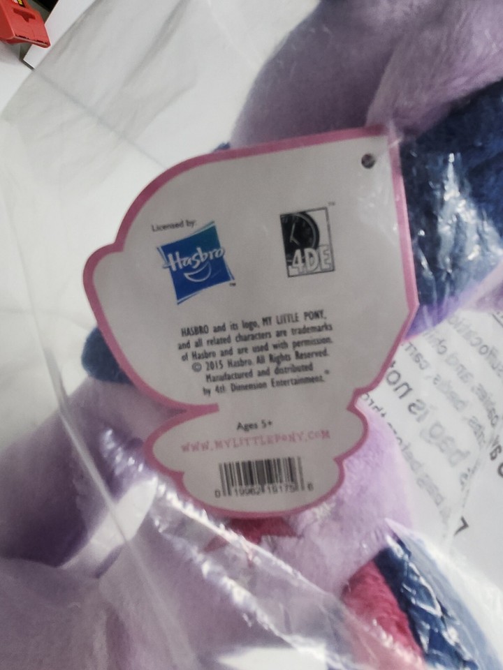 🐴NEW My Little Pony Twilight Sparkle Plush 11" 4DE 4th Dimension ...