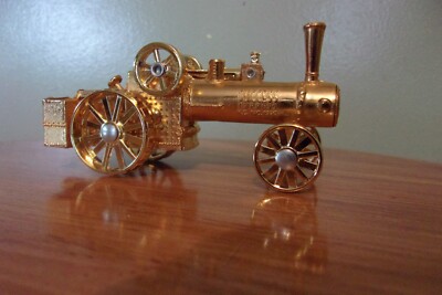 Scale Models 1915 Case Steam Engine 15-45HP Gold Plated 1990 Dealer ...
