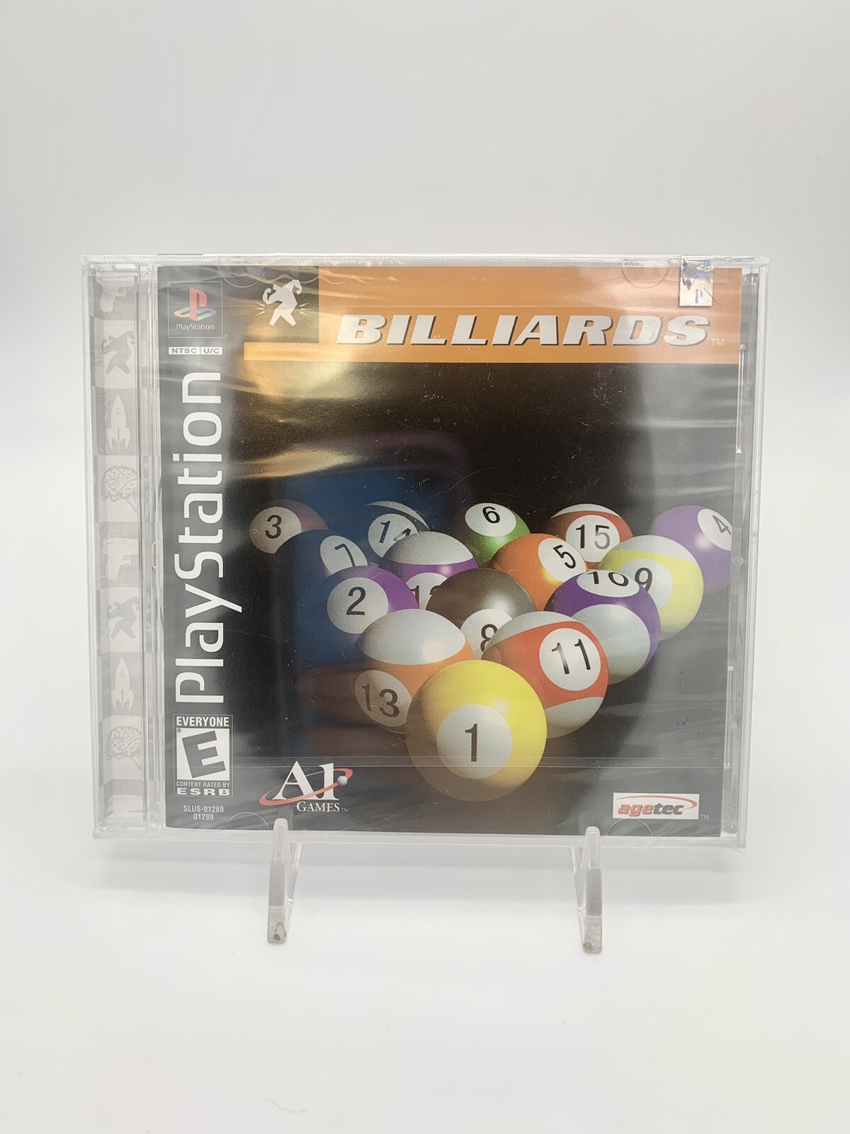Billiards Sony PlayStation 1 PS1 2000 Sealed Vintage Video Game ...
