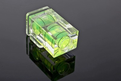 2-Axis bubble hot-shoe level- horizontal/landscape + vertical/portrait ...