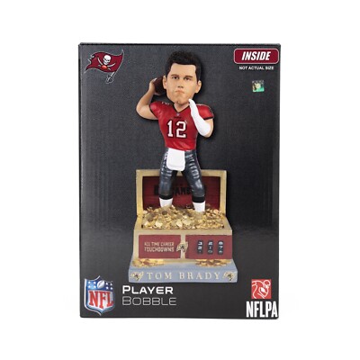 Tom Brady Tampa Bay Buccaneers 700th Touchdown Counter Bobblehead #/312 ...