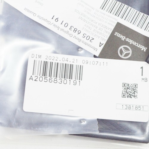 NEW MB C205 FRONT CENTER CONSOLE STORAGE COMPART TRAY A2056830191 OEM ...