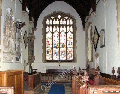 Photo 6x4 All Saints church in Dickleburgh - the chancel The 13th ...