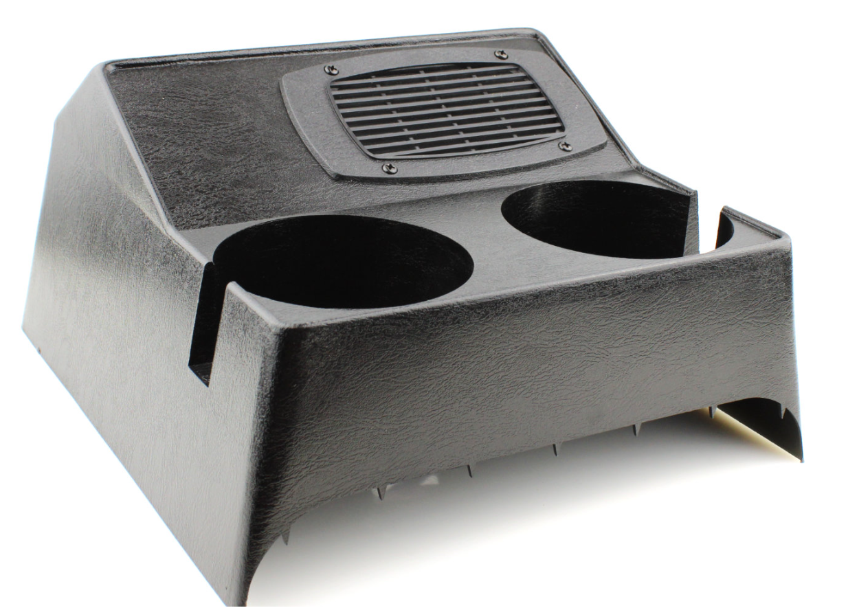 Workman DS-78B CB Radio Console Hump Mount w/ Speaker & Cup Holder NEW ...