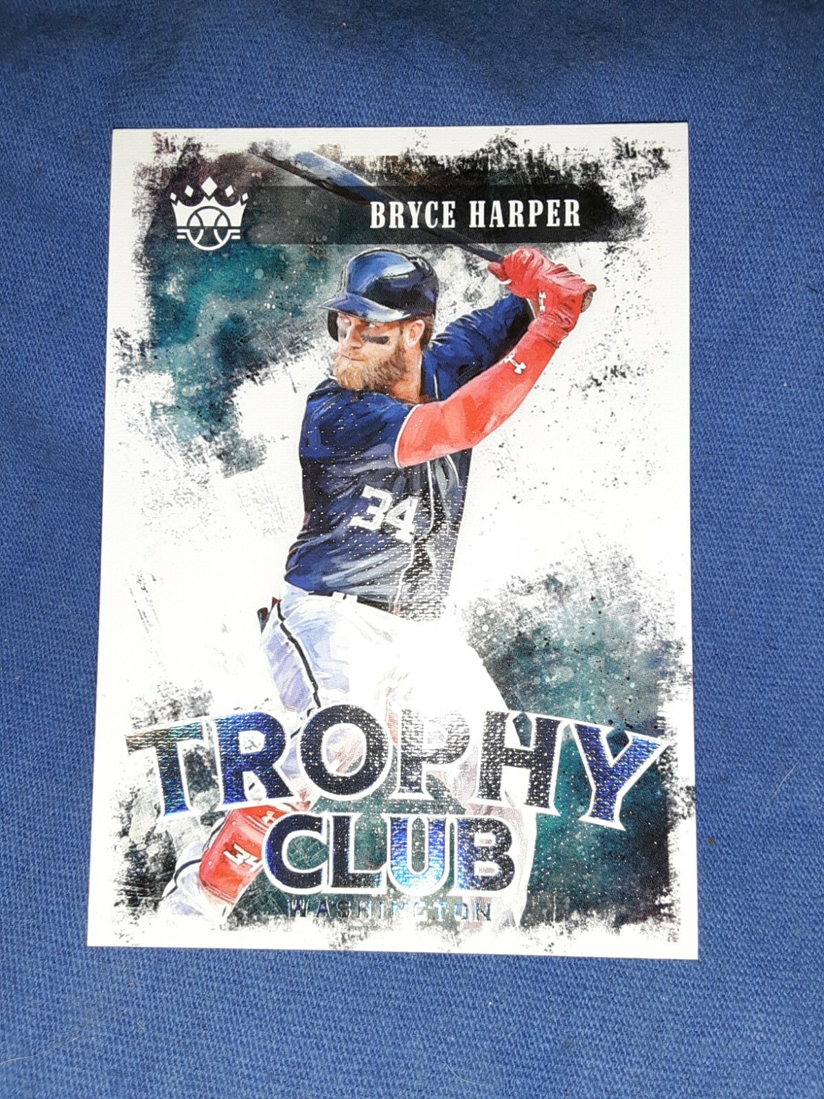 Bryce Harper 2018 DK Diamond Kings Trophy Club TC12 Nationals Phillies ...