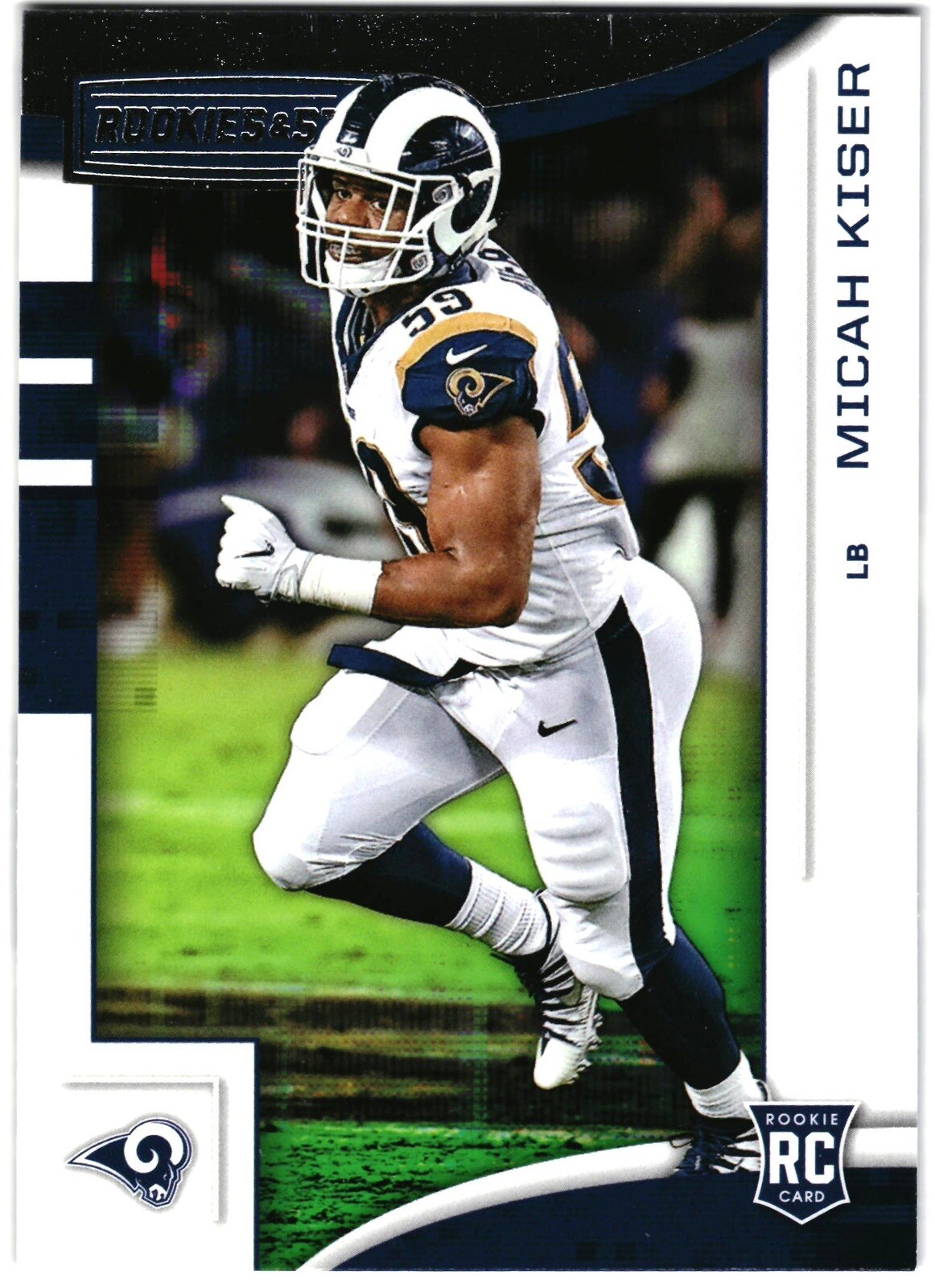 2018 Panini Rookies & Stars Micah Kiser Rookie Los Angeles Rams #197 | eBay