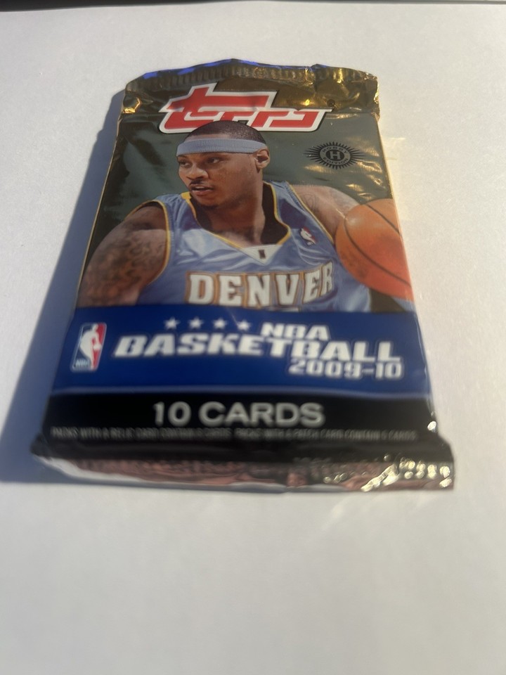 2009-10 TOPPS NBA BASKETBALL CARD HOBBY PACK-FACTORY SEALED! CURRY ...