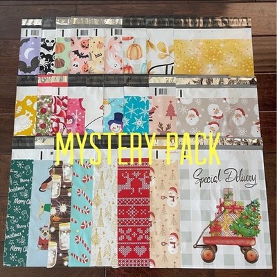 40 Pack - 10x13” Fun ALL Holiday Mystery Set Poly Mailers | eBay