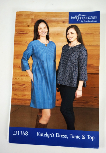 Indygo Junction Katelyn's Dress Tunic and Top Sewing Pattern IJ1168 New ...