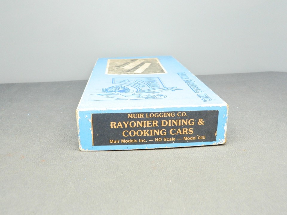 HO Vintage Craftsman Kit MUIR MODELS #045 RAYONIER DINING & COOKING ...