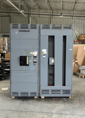 SQUARE D 2000 AMP 480v/277v PANEL PANELBOARD 208v/120v 240 main breaker ...