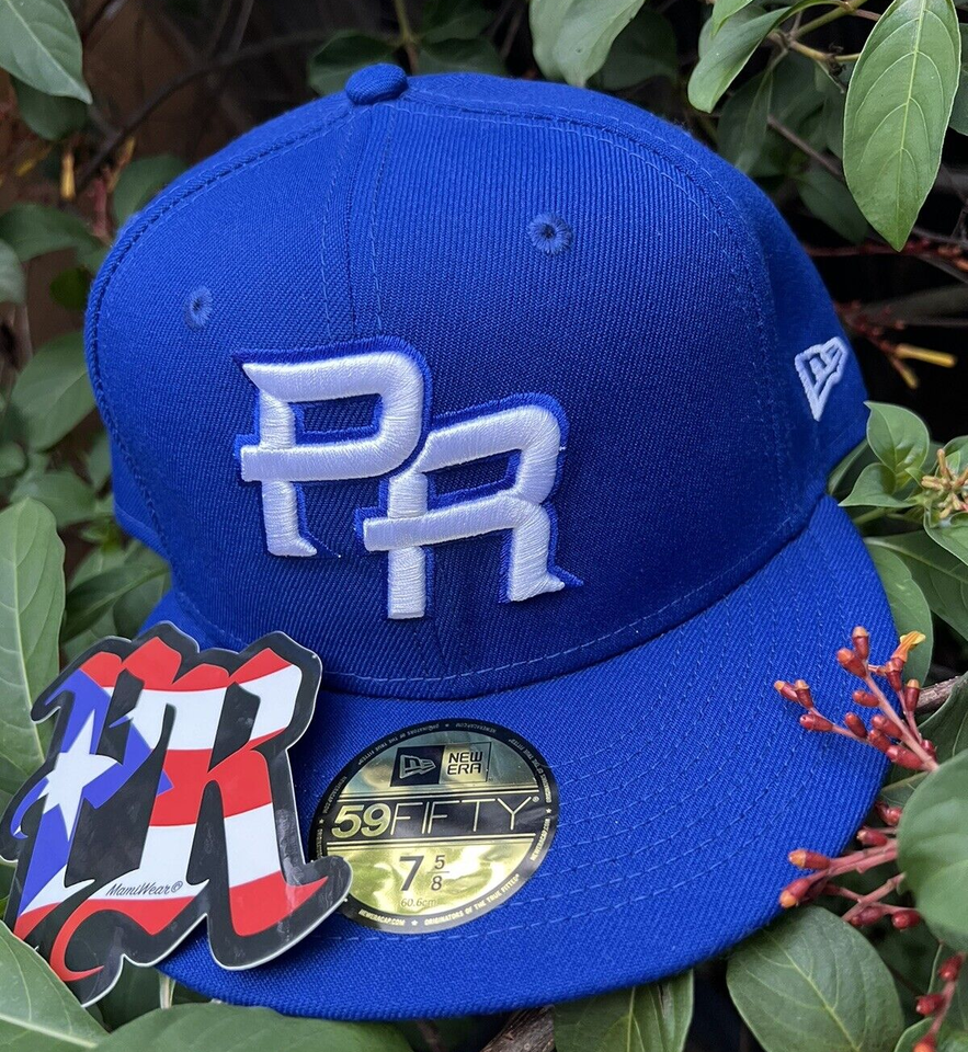 Puerto Rico New Era 2023 WBC World Baseball Classic Fitted Hat 7 5/8 ...