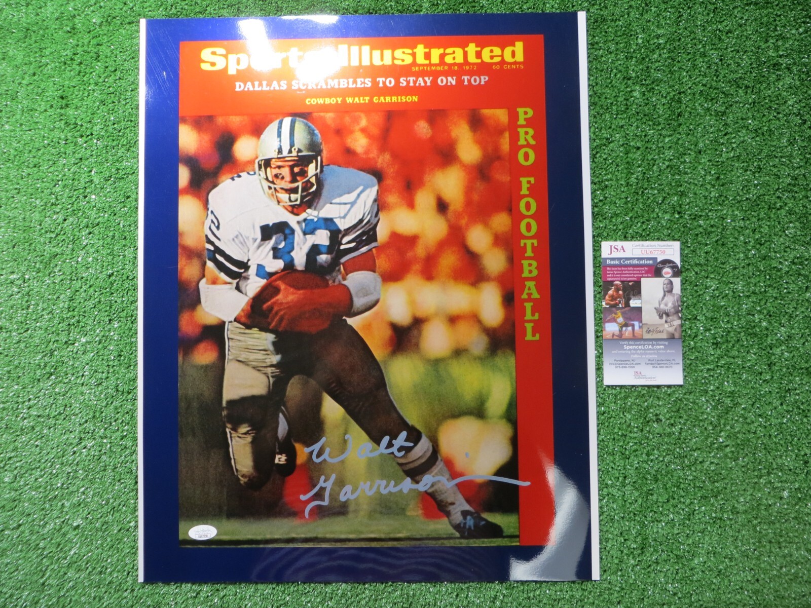 Walt Garrison Autographed Memorabilia | Signed Photo, Jersey ...