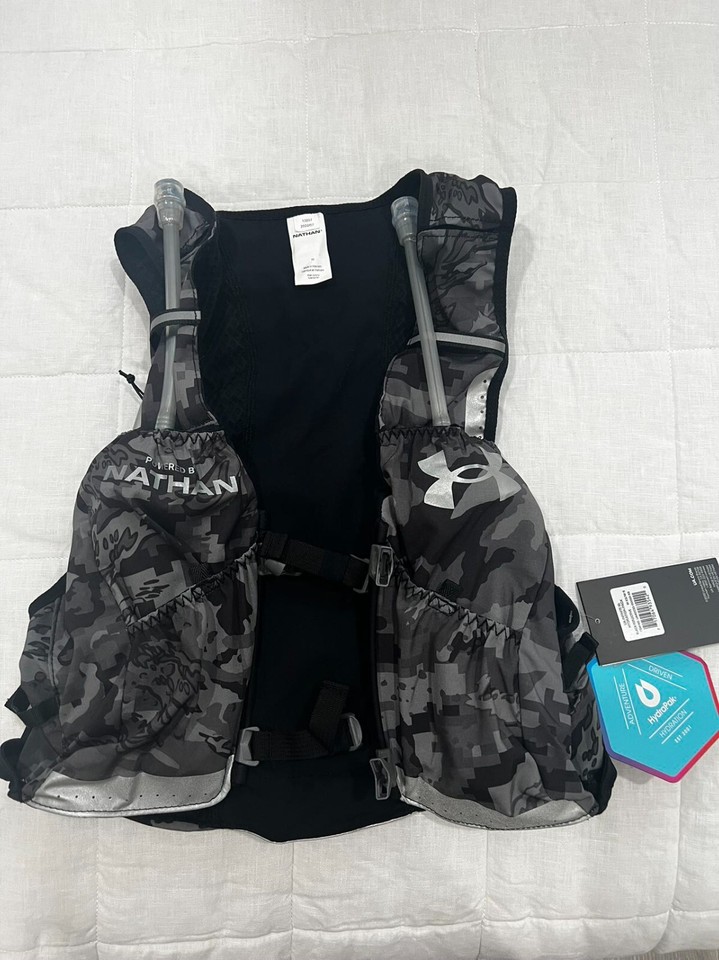 NWT Under Armour Infinite 8L Race Vest Black Reflective~SIZE:XS,S,M ...