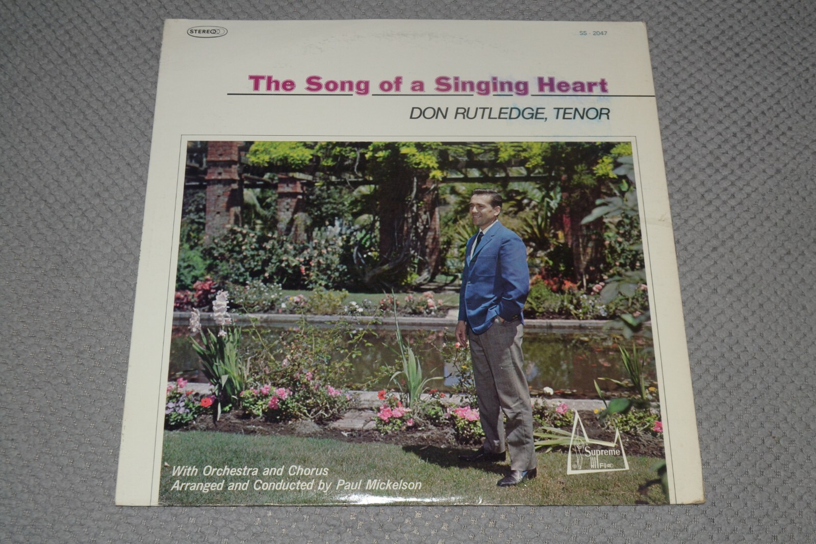 Don Rutledge~The Song Of A Singing Heart~Paul Mickelson~Christian ...