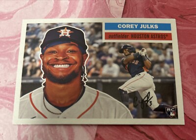 2023 Topps Archives #62 Corey Julks RC 1956 Design Houston Astros | eBay