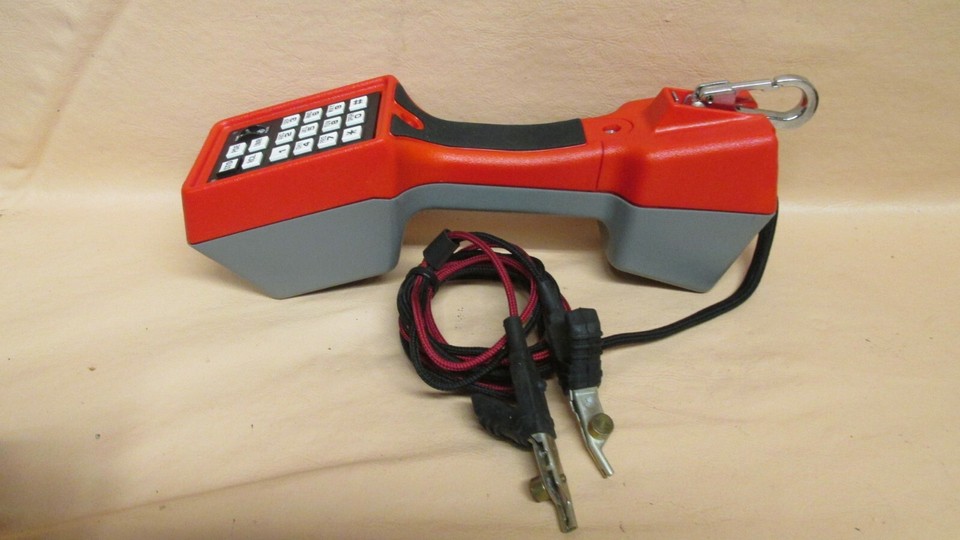 Harris dracon test set ts22 lineman phone line butt set tester | eBay