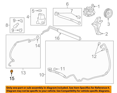 GM OEM 07-13 Aura Steering Gear Linkage Steering Gear Linkage-Seal Kit ...