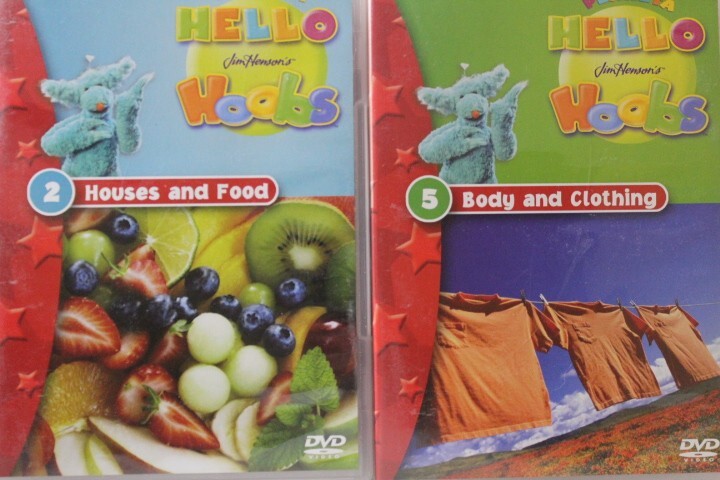 Planeta Hello Hoobs DVD 6 Lot Spanish Jim Henson Childrens Educational ...