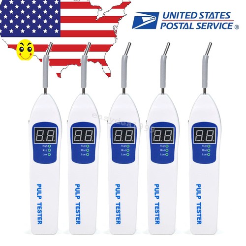 USA STOCK 5 × Dental Pulp Tester Testing Oral Teeth Nerve Vitality ...