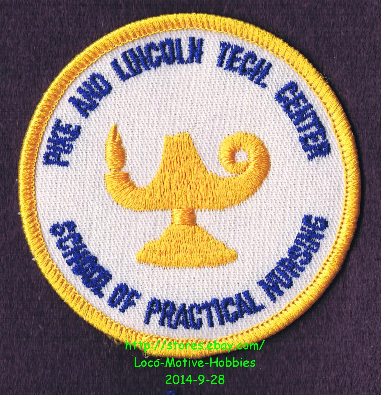 LMH PATCH Badge PIKE LINCOLN TECHNICAL CENTER College School NURSING ...