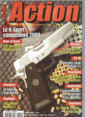 ACTION GUNS N°240 SHOTGUNS ITHACA M87 / LE "TRAP GUN" / ENTRAINEMENT ...