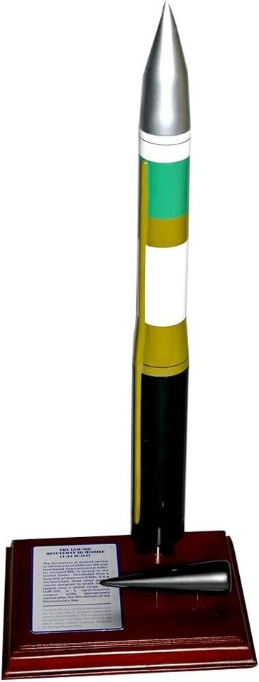 Boeing LGM-30G Minuteman III ICBM Missile Prototype Desk 1/44 SC Rocket Model | eBay