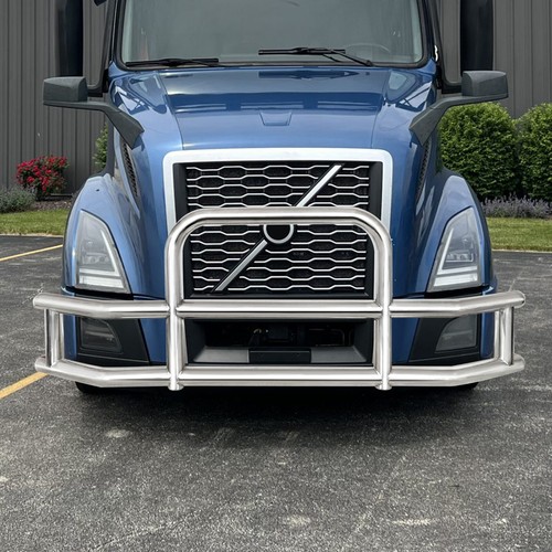 Stainless Steel Deer Guard for Volvo VNL 2018-2024 Bumper Protector ...