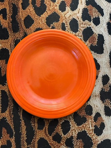 Authentic Vintage Fiesta Ware Red 10" Dinner Plate | eBay